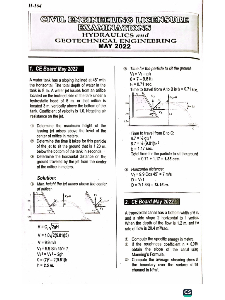 HGE Board Problems May 2022 | PDF