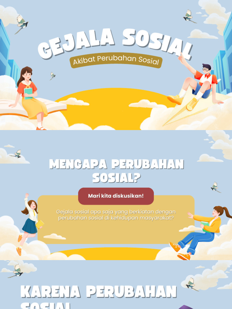 Bentuk 1 Gejala Sosial Akibat Perubahan Sosial | PDF