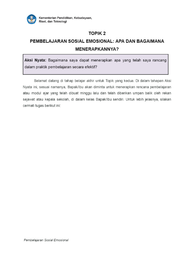PSE_Topik 2_Aksi Nyata.docx - ef53a7a6-21ae-4379-858e-991ad70ae813-PSE_Topik 2_Aksi Nyata.docx | PDF
