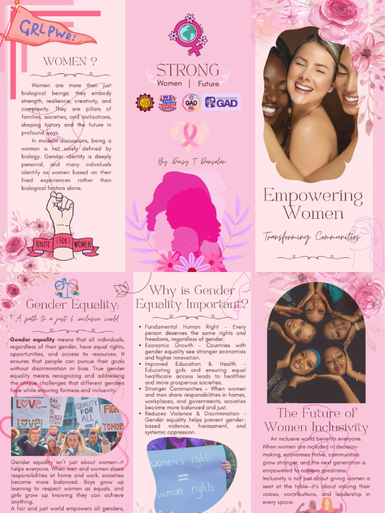 GAD IEC Brochure Contest - Daisy T. Dansalan | PDF