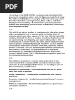 introduction-to-environmental-education-notes | PDF | Ecosystem | Ecology