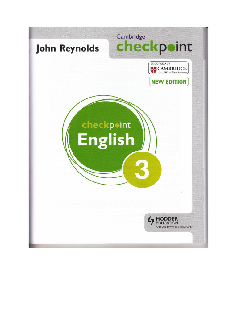 Checkpoint English Pt1 | PDF
