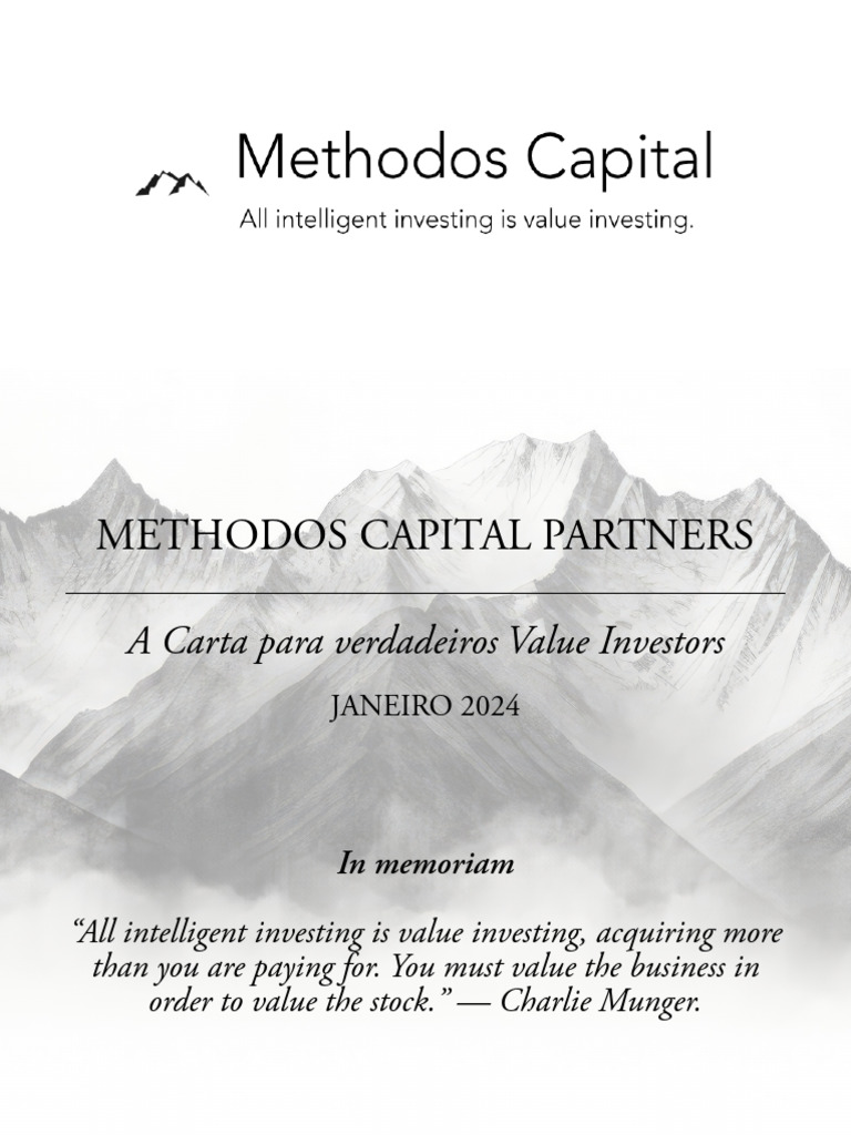 Methodos Capital, 2S23: Value Investing, What is it? | PDF | Investimentos | Economias