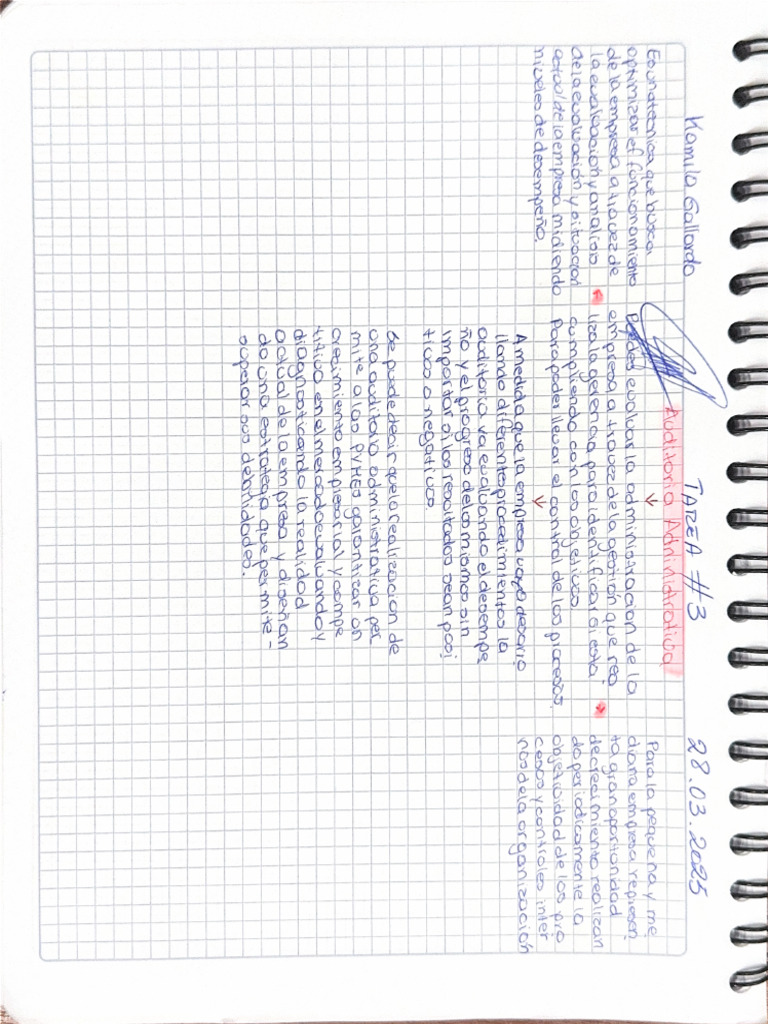 Tarea 3 Auditoria Admin | PDF