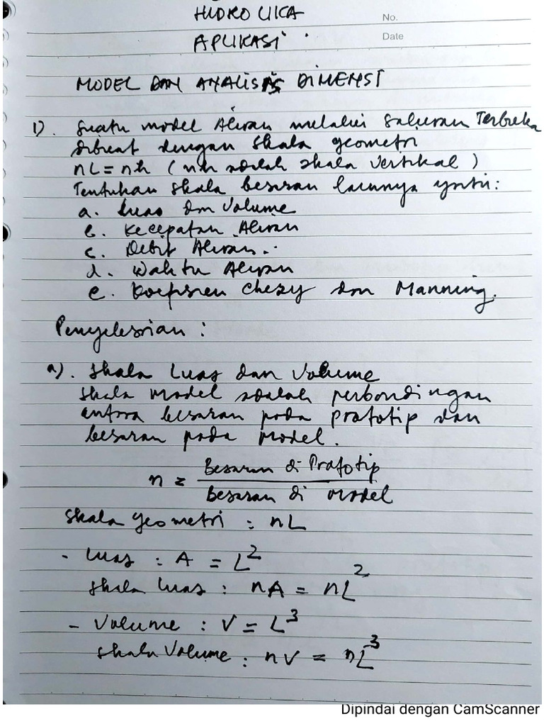 K14= Aplikasi Hidrolika | PDF