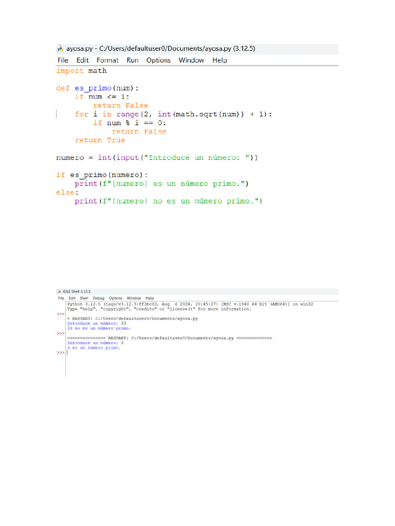 Ejecución Del Ejercicio 11 | PDF