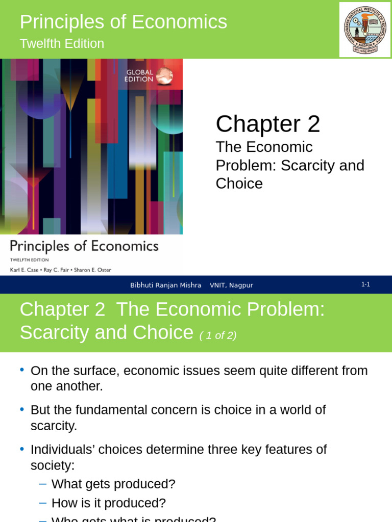Economic Principles: Scarcity and Choice | PDF | Free Market | Economies