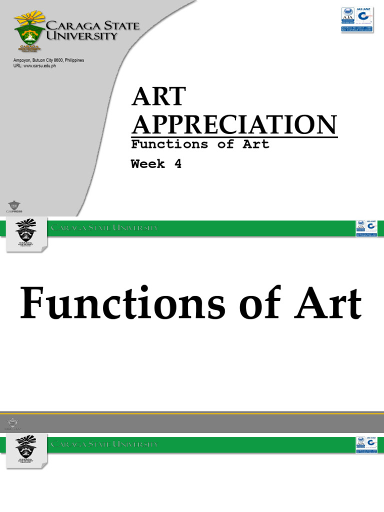 ArtApp (Week 4 - PowerPoint Presentation) | PDF | Aesthetics | Liberal Arts Education