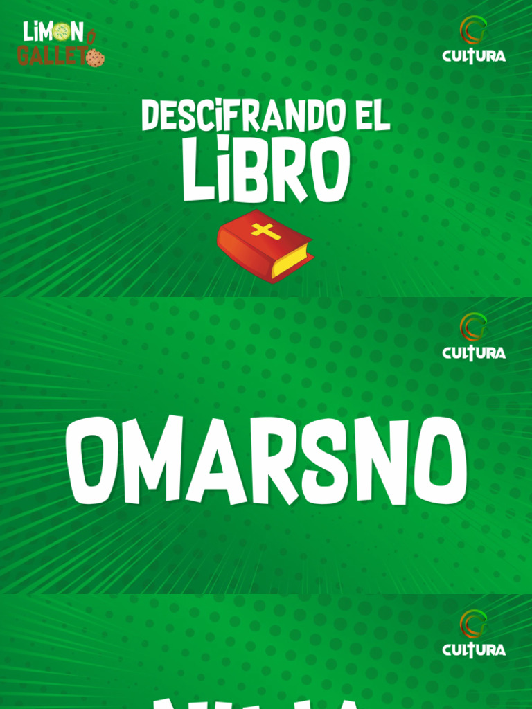 DESCIFRANDO EL LIBRO | PDF