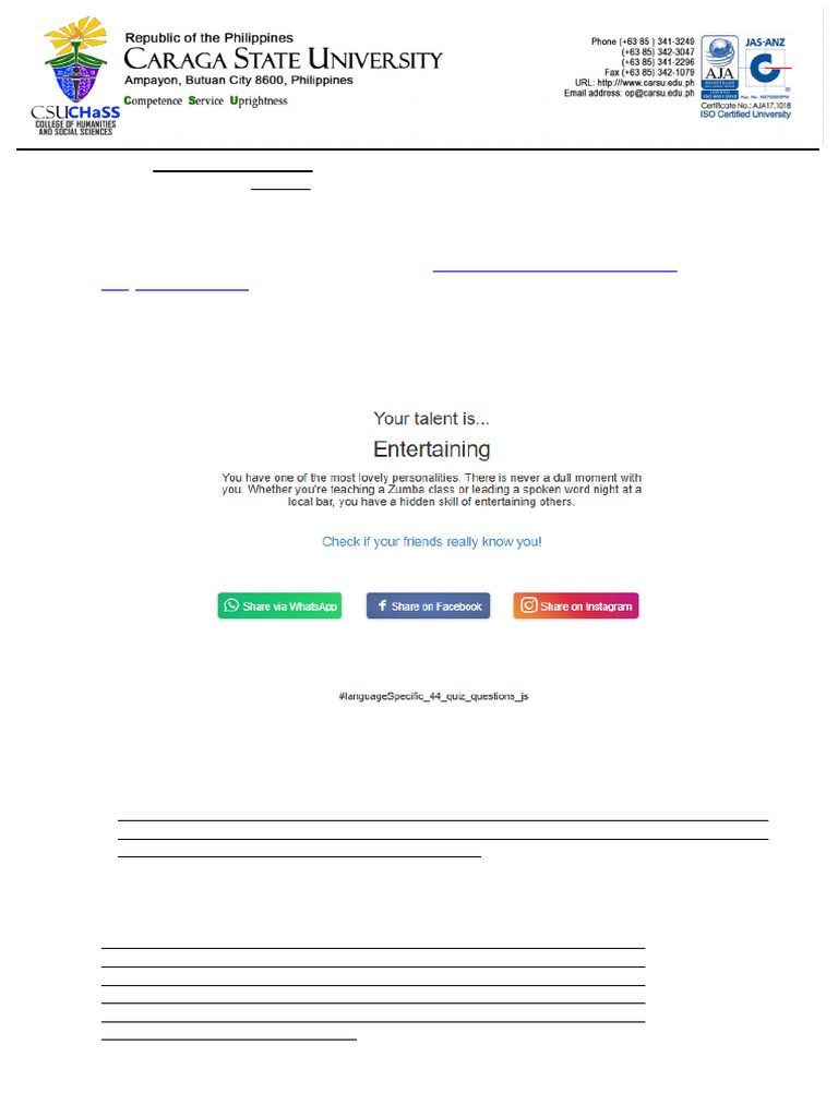 Soft Skill Assessment | PDF