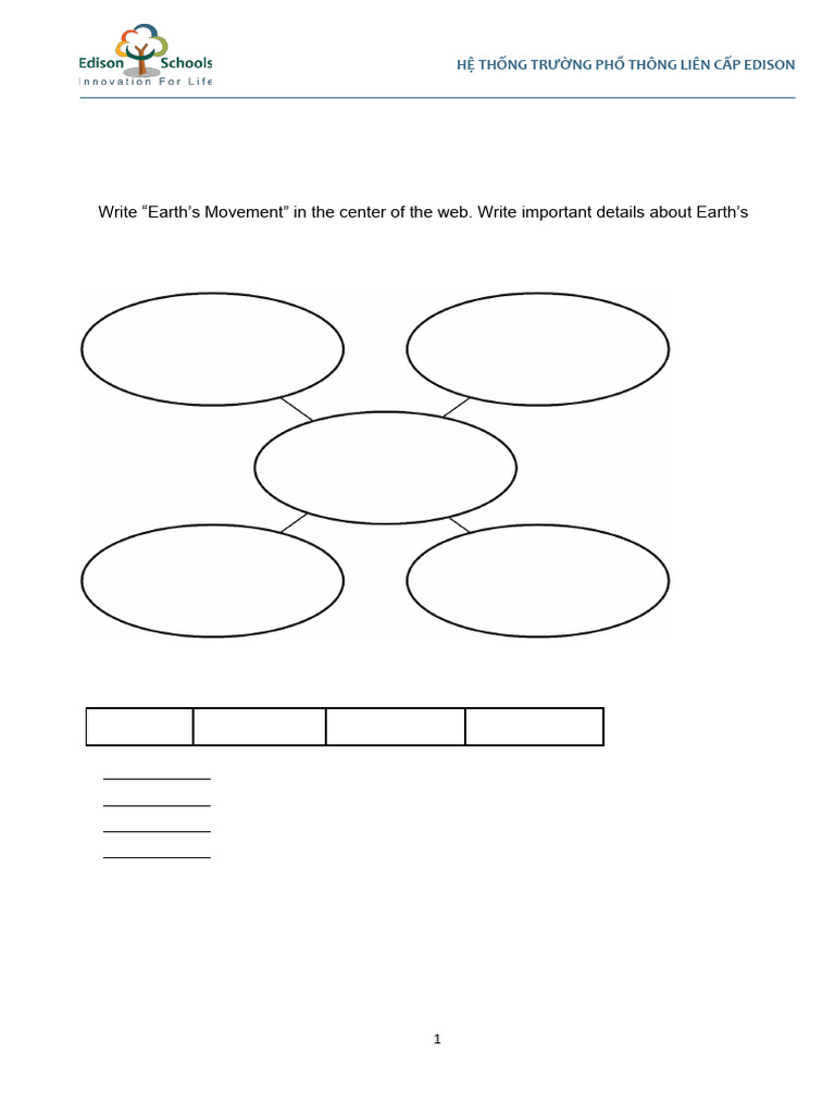 Grade 5 - Review Worksheet Mini Test 4 | PDF | Earth | Stars