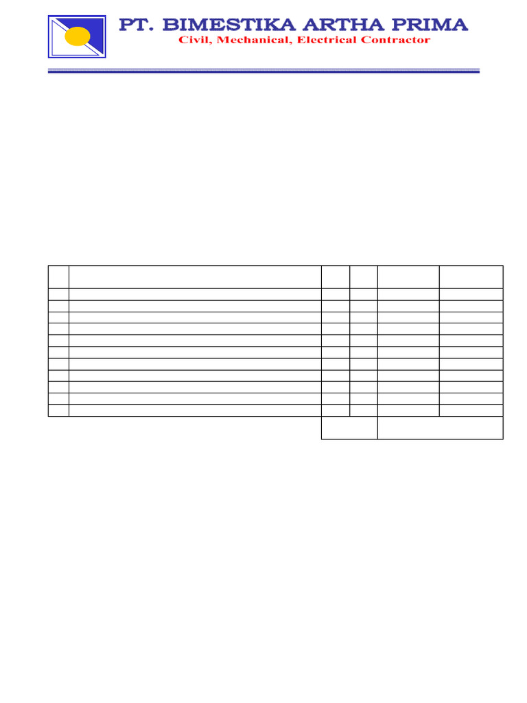 Pen Pengadaan Dan Pemasangan Coil Condenser Chiller.. | PDF