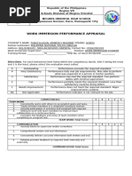 Crew Performance Evaluation Form | PDF | Performance Appraisal | Business