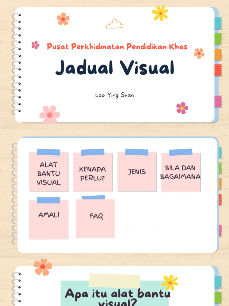 Alat Bantu Visual-Jadual Visual | PDF