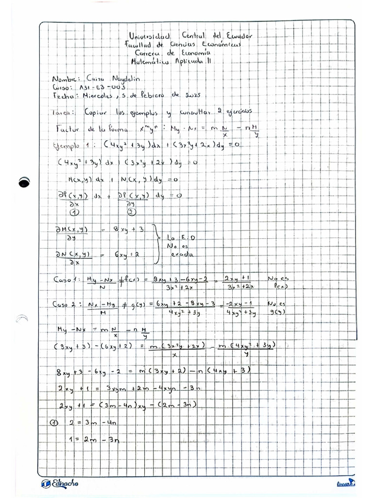 Matemática Aplicada II | PDF