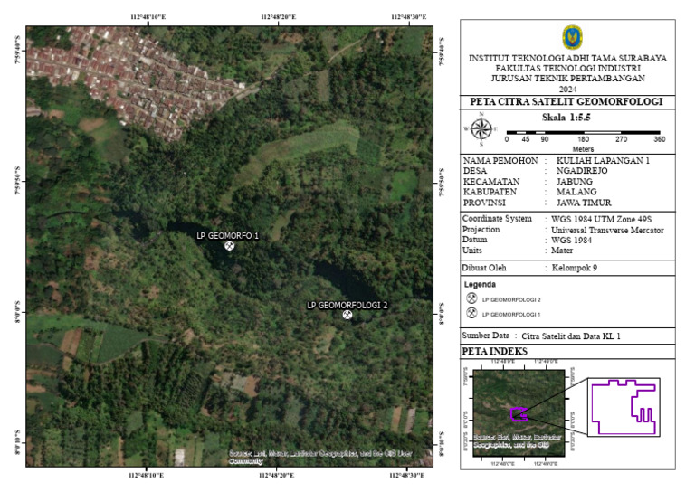 Peta Citra Geomorfologi 2024 | PDF
