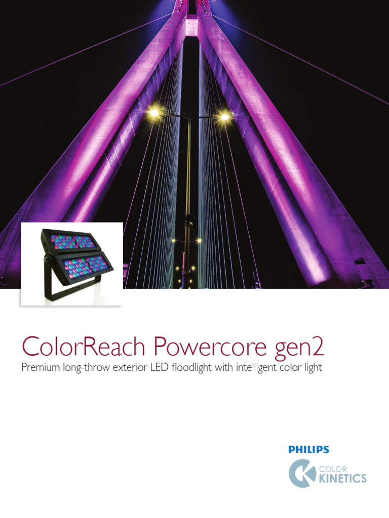 ColorReach Powercore Gen2 ProductGuide | PDF | Light Emitting Diode ...