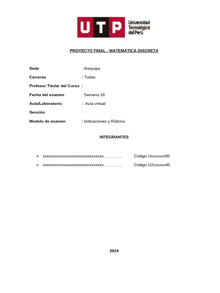 Proyecto Final - Matematica Discreta | PDF | Zip (formato de archivo) | Criptografía