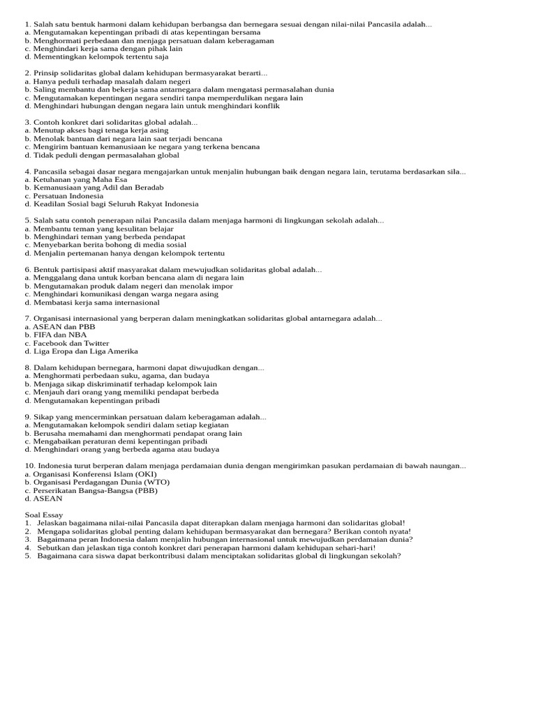 SUMATIF TENGAH SEMESTER PP KELAS IX oppa | PDF