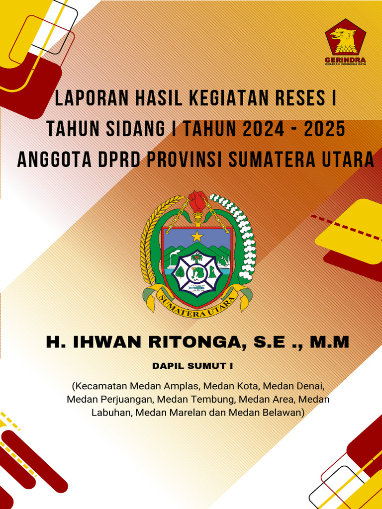Biru Kuning Geometri Sampul A4 | PDF
