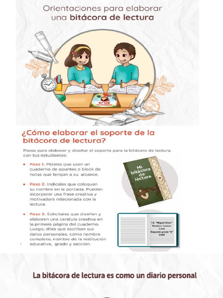 Bitácora de Lectura | PDF