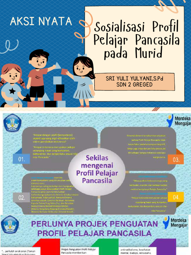 Projek Profil Panca Sila Pada Murid | PDF