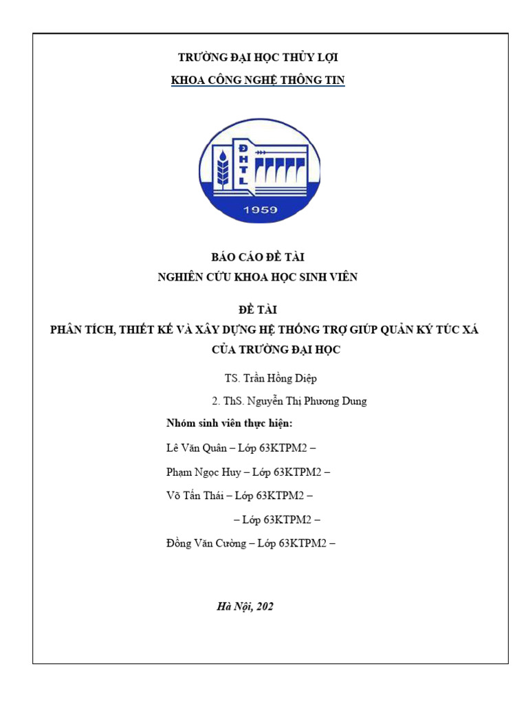 Báo cáo NCKH 2023 | PDF