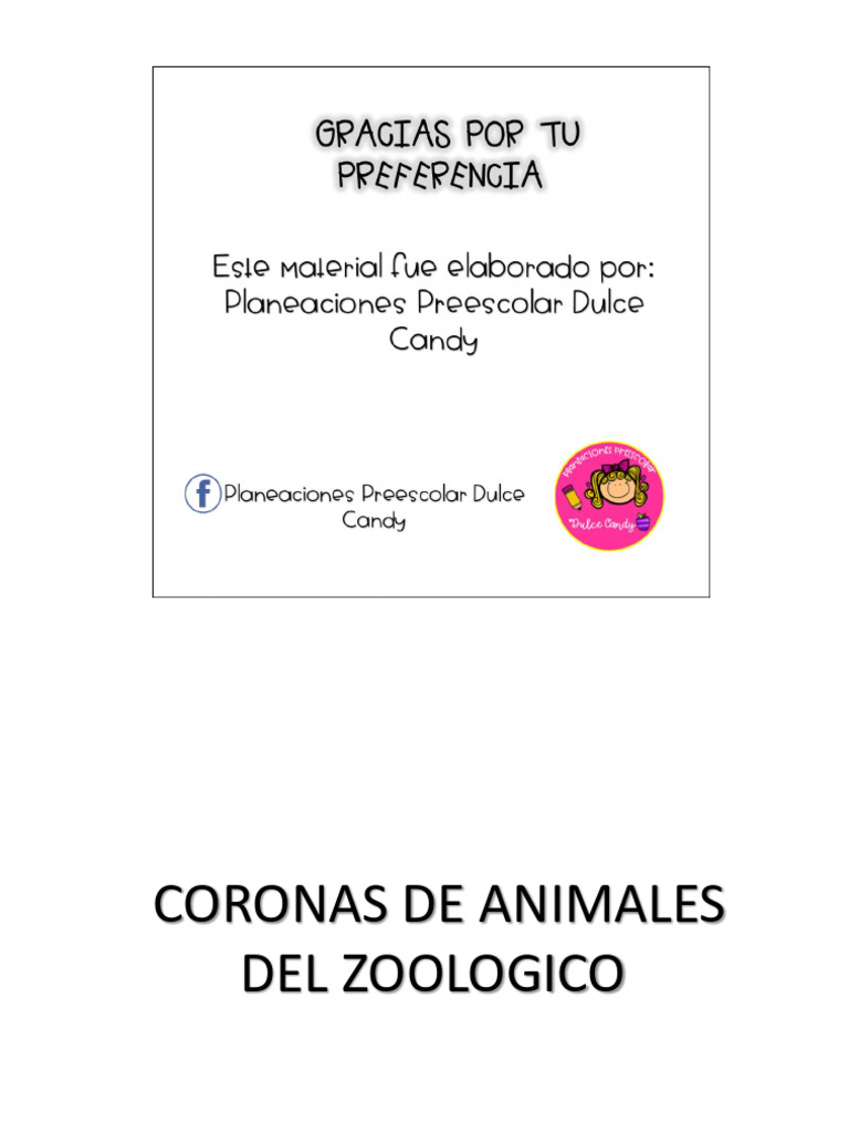 Coronas Animales | PDF