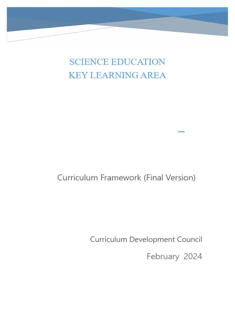 Science Curriculum Framework | PDF | Science | Inquiry