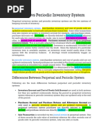 Perpetual Inventory System Journal Entries | PDF | Debits And Credits ...