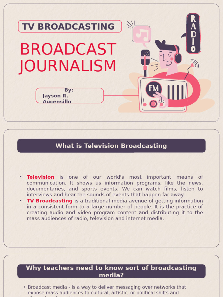 TV Broadcast 010324 Jra | PDF | Reading Comprehension | Human Communication