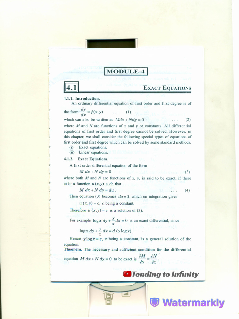 Differential Equation Das Pal | PDF | Elementary Mathematics | Algebra