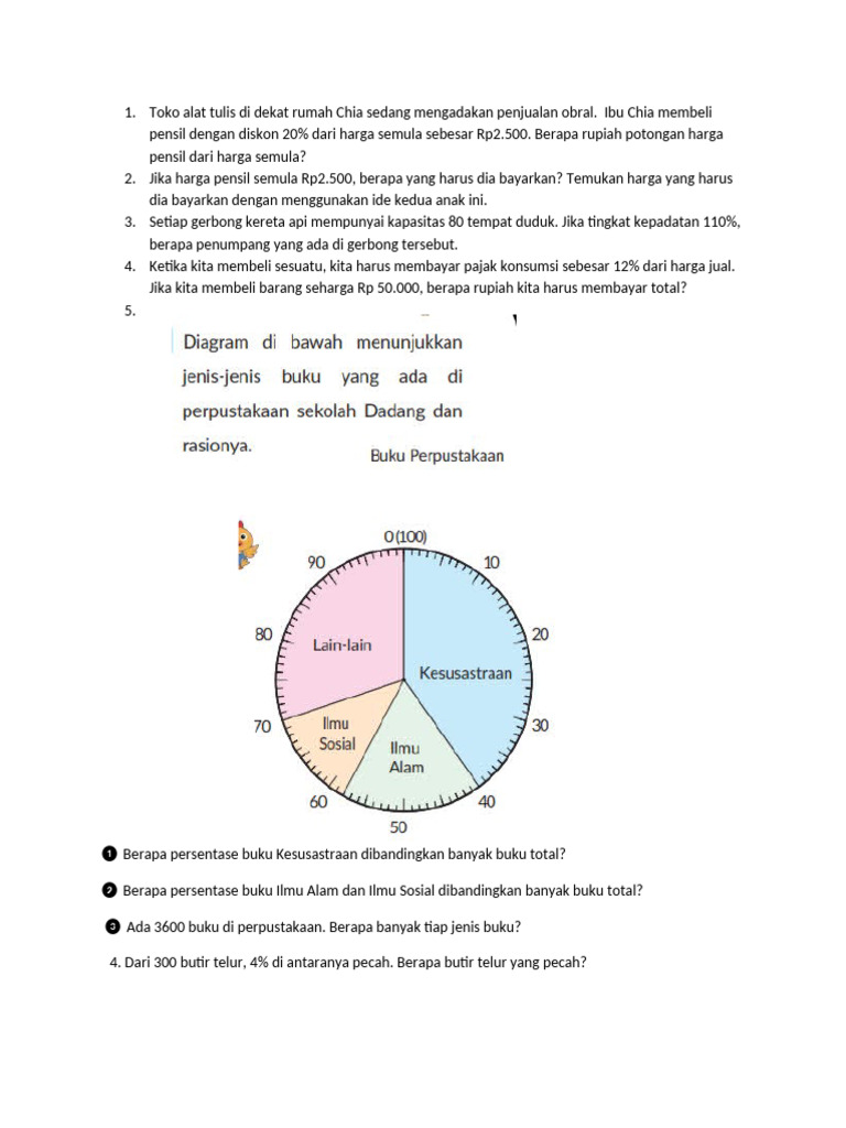 Soal Ulangan MTK Kls 5 SMT 2 | PDF