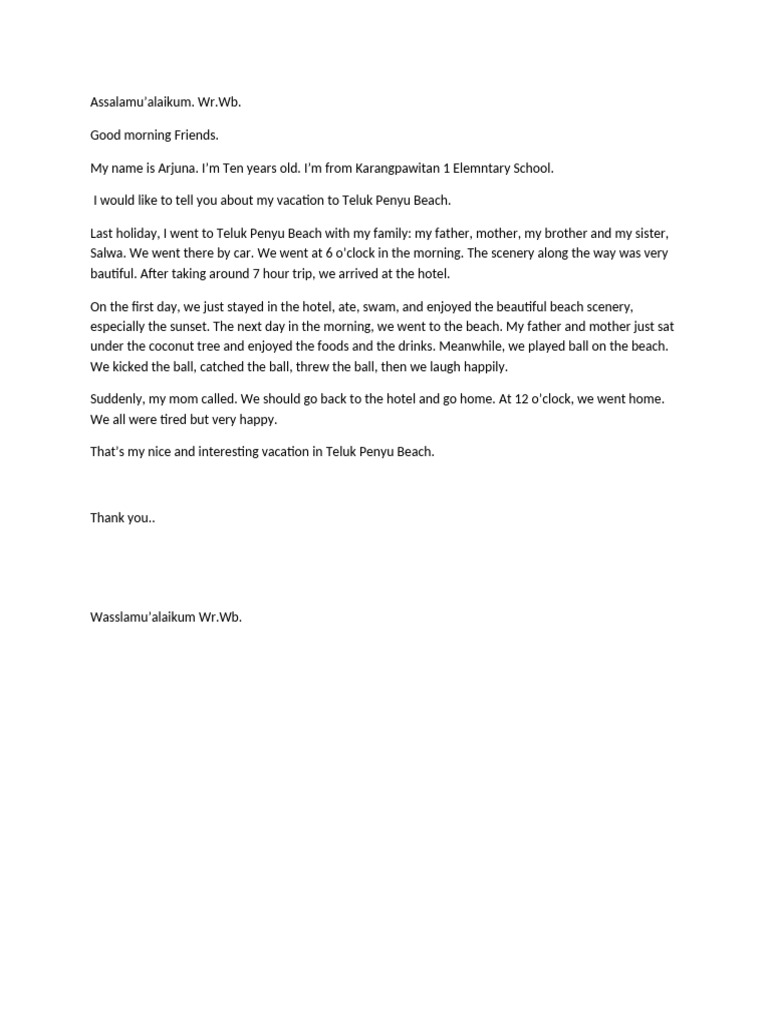 Story Telling My Experience | PDF