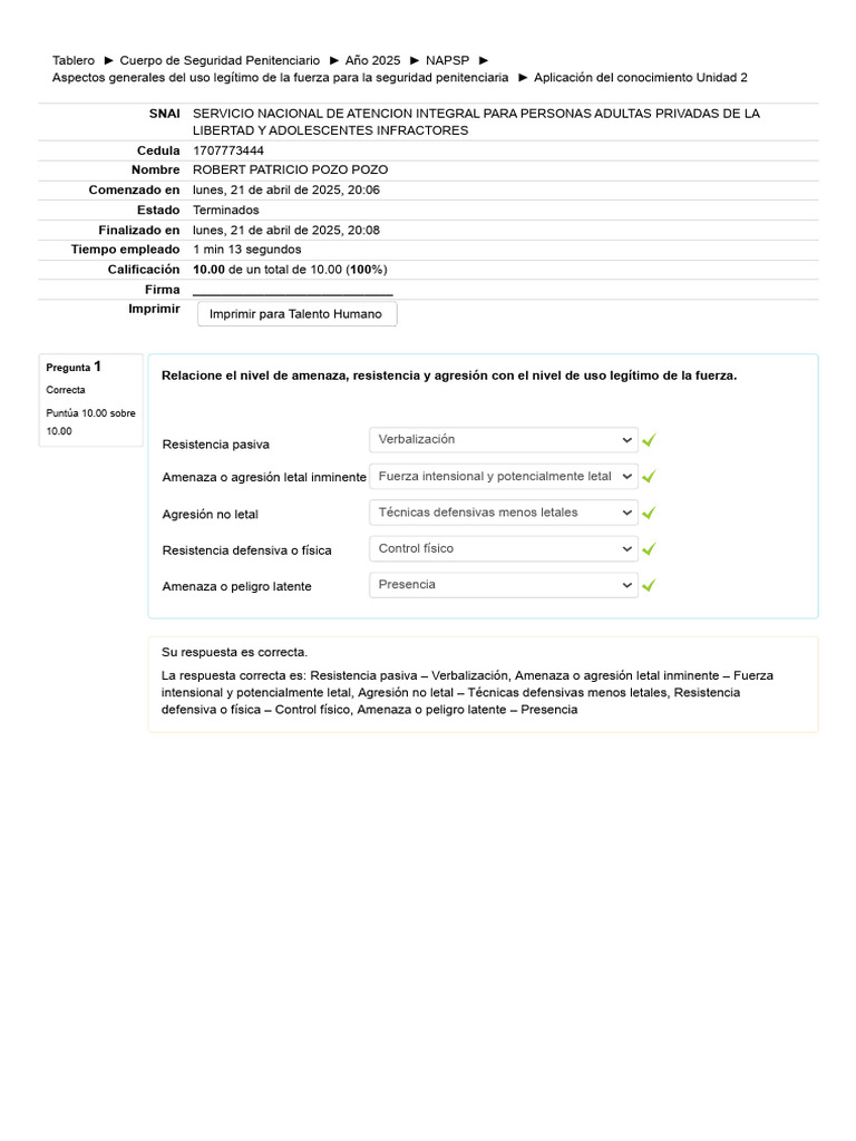 Aplicación Del Conocimiento Unidad 2 | PDF