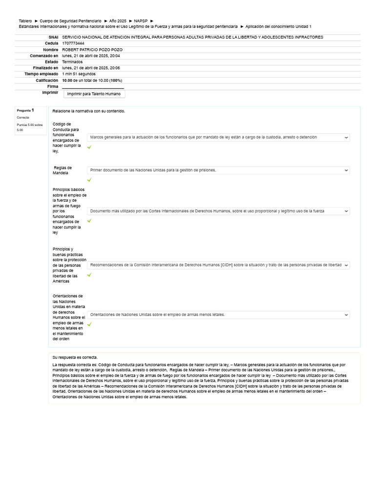 Aplicación Del Conocimiento Unidad 1 | PDF | Policía | Justicia