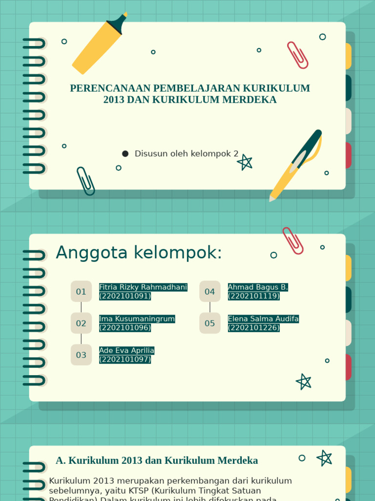 Perencanaan pembelajaran kel.02 | PDF | Icon (Computing)
