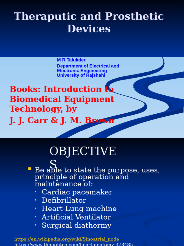 Theraputic_Prosthetic_Devices_Chap4 | PDF | Heart | Artificial Cardiac ...