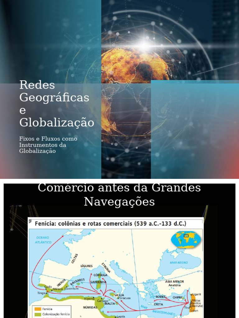 Redes Geograficas Globalizacao 9 Ano | PDF