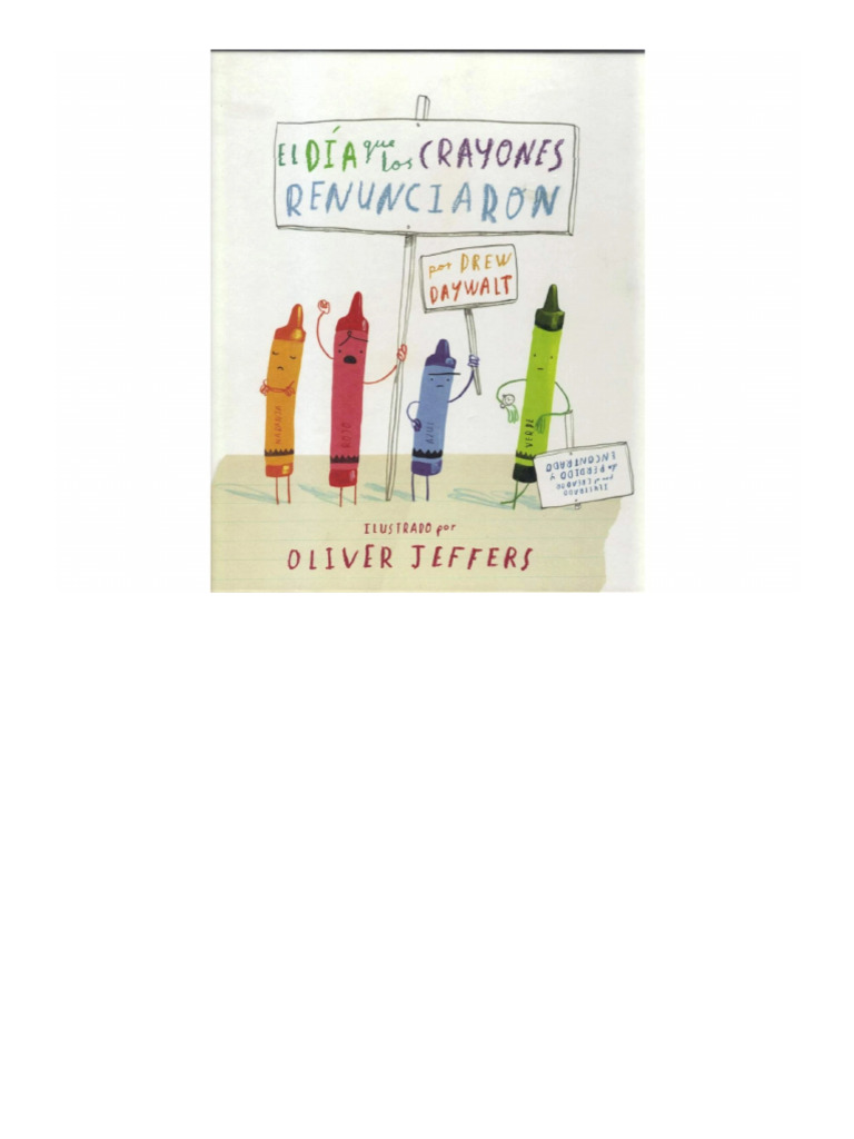 El Día Que Los Crayones Renunciaron | PDF