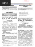 Decreto Supremo N.º 042-2025-PCM | PDF | Turismo | Perú