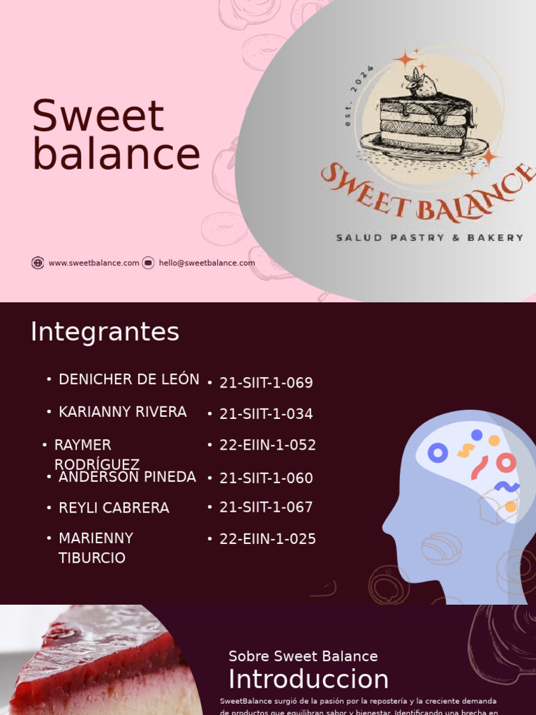 Sweet Balance | PDF | Marketing | Confitería