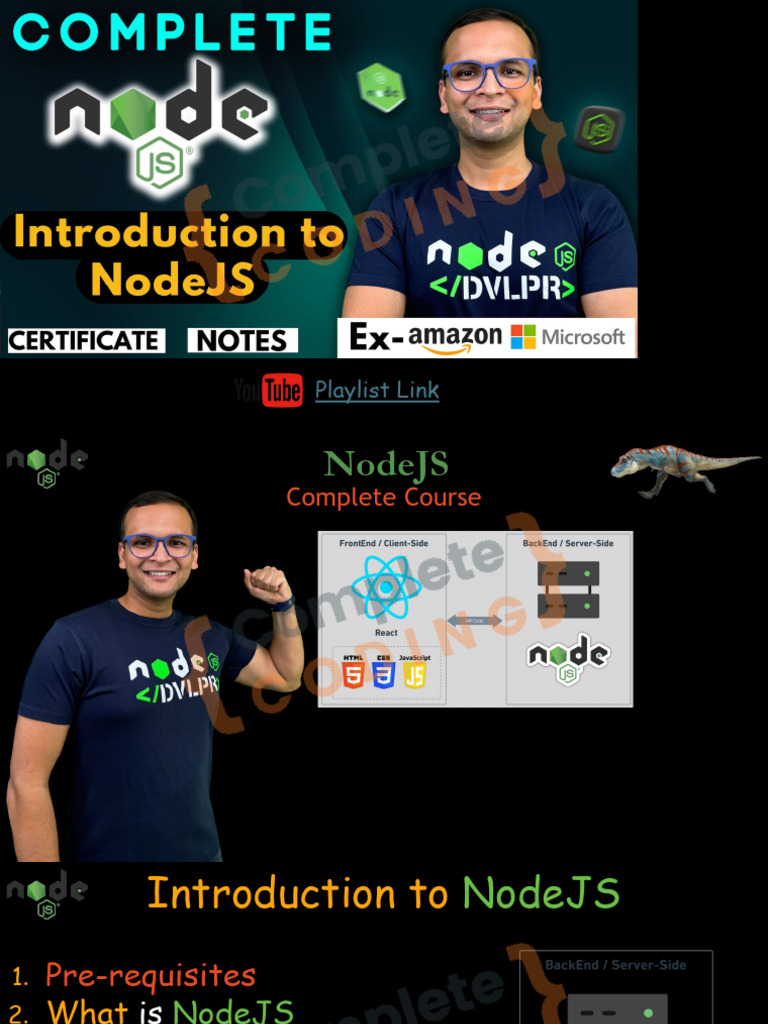 Node.js PDF Management Techniques | PDF | Client–Server Model | Domain Name System