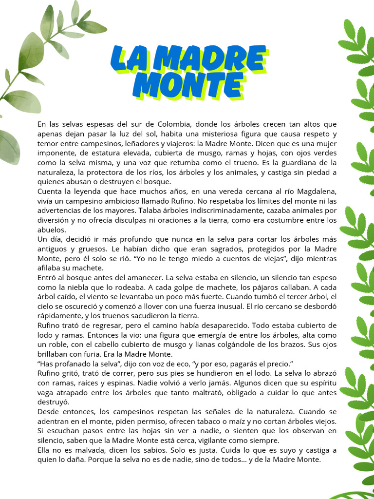 La Madre Monte | PDF