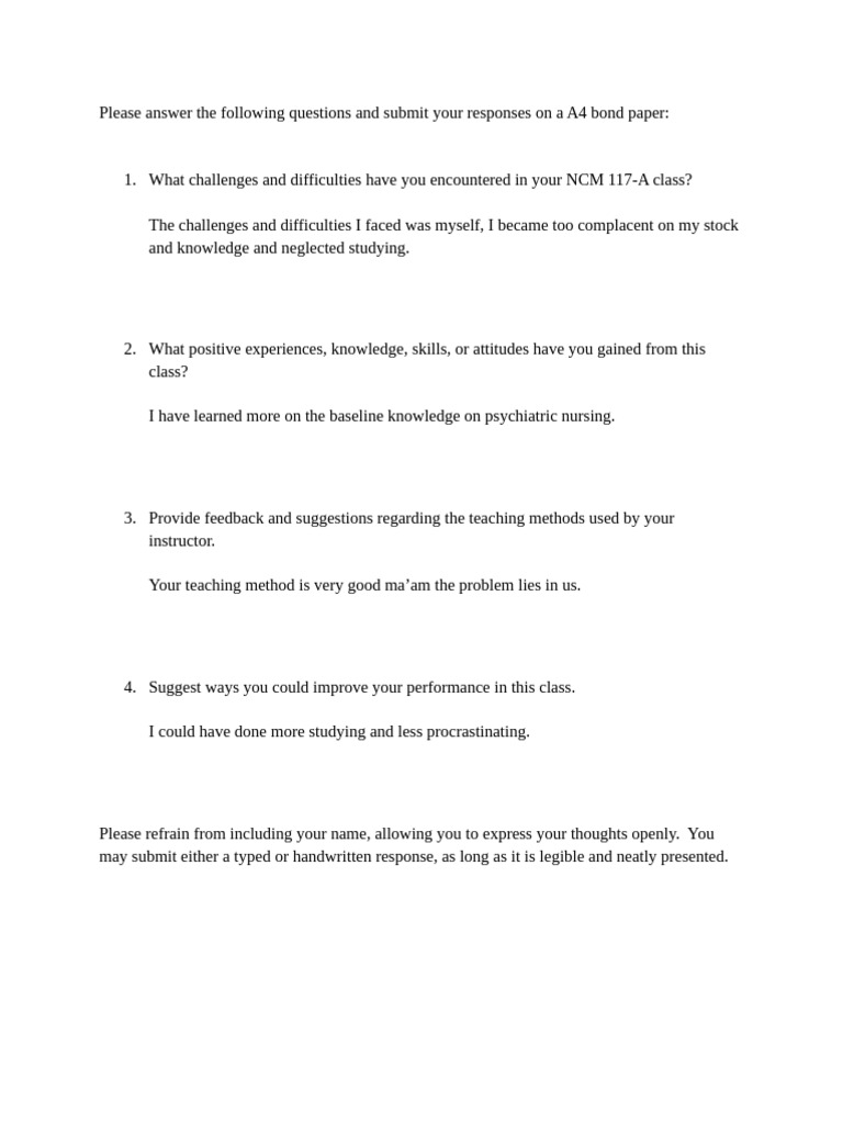 Reflection Paper | PDF