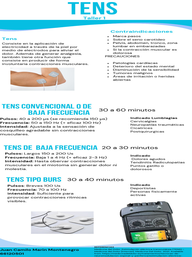 Tens Info | PDF | Dolor | Medicina CLINICA