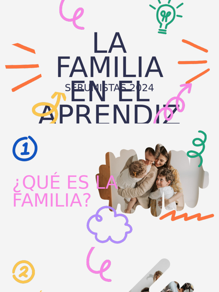 La Familia en El Aprendizaje | PDF