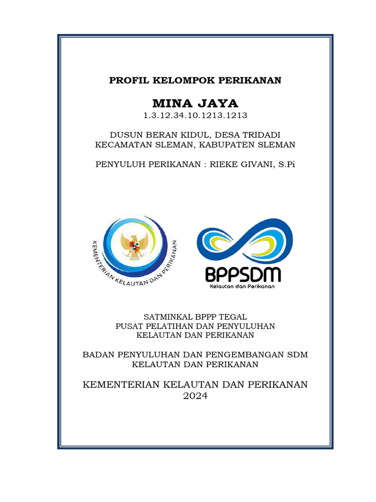 Cover Profil Kelompok 2025 | PDF
