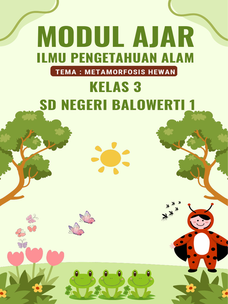 Modul Ajar IPAS KELAS 3-DIORAMA METAMORFOSIS - PDF - 20241207 - 160324 - 0000 | PDF