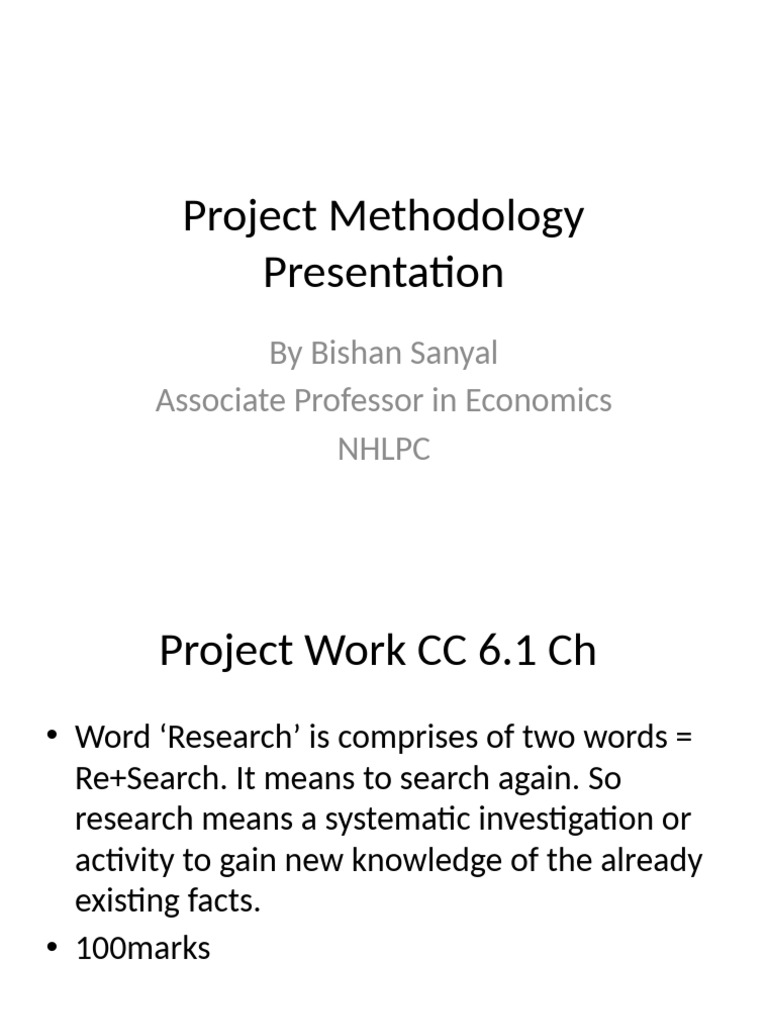 Project Direction Presentation-1 | PDF | Marketing | Methodology
